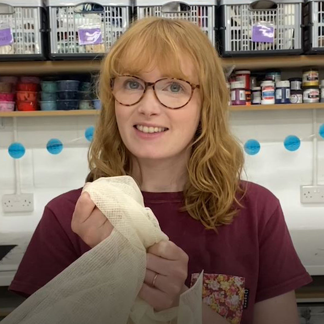 Using Scrim to Monoprint