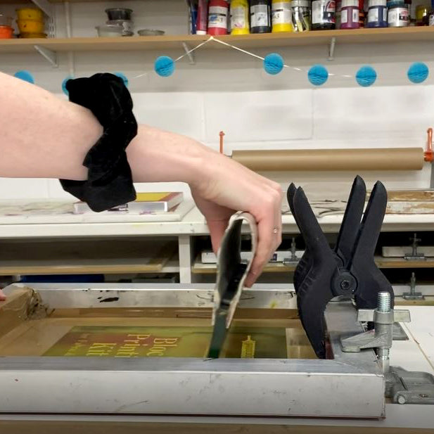 Repurposing Items for Screen Printing