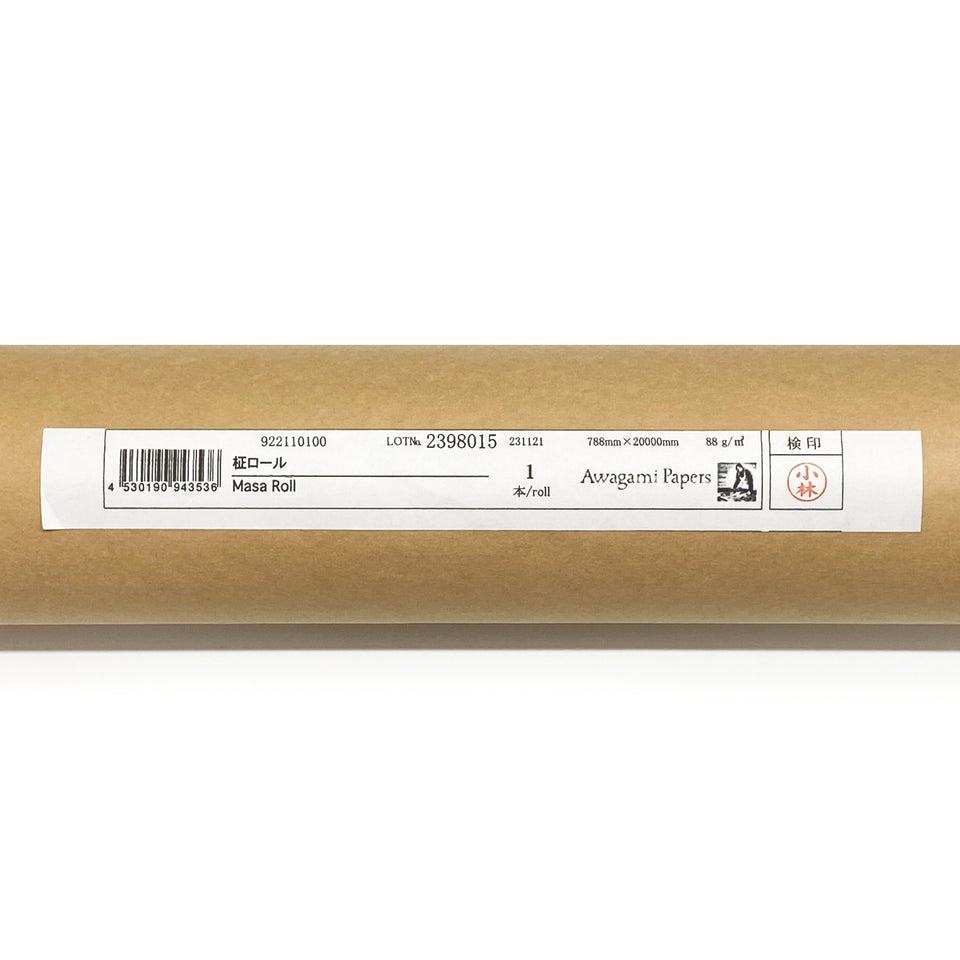 Roll of Awagami Masa Paper