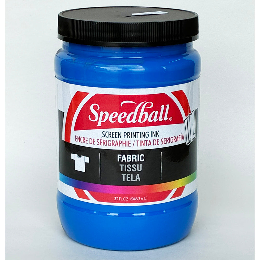 Imperfect Speedball Fabric Screen Printing Ink Blue 946ml