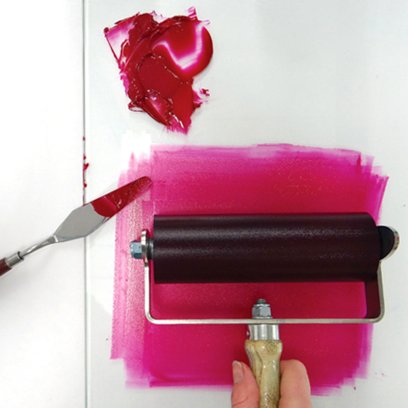 Inking Plate – Handprinted