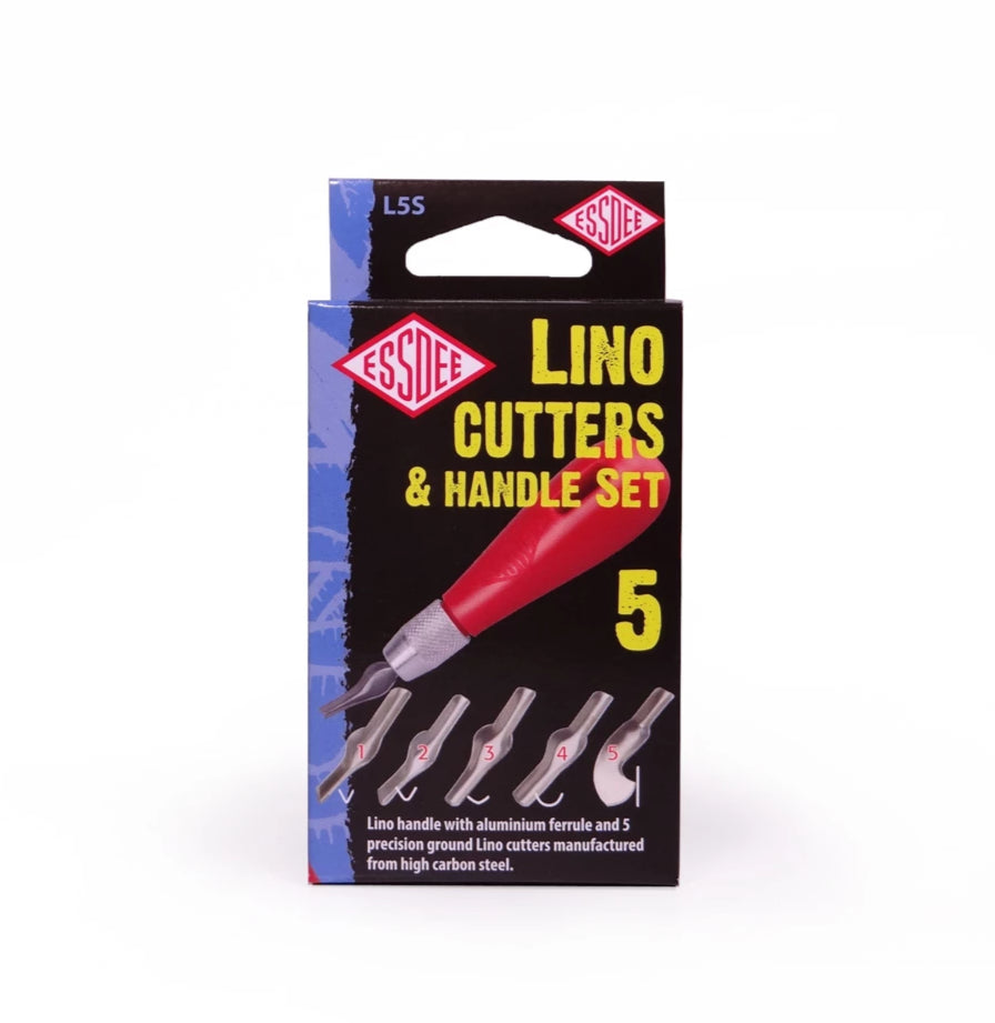 Lino Cutter with 5 Blades by Essdee