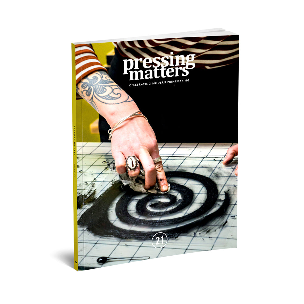 Pressing Matters Magazine – Handprinted
