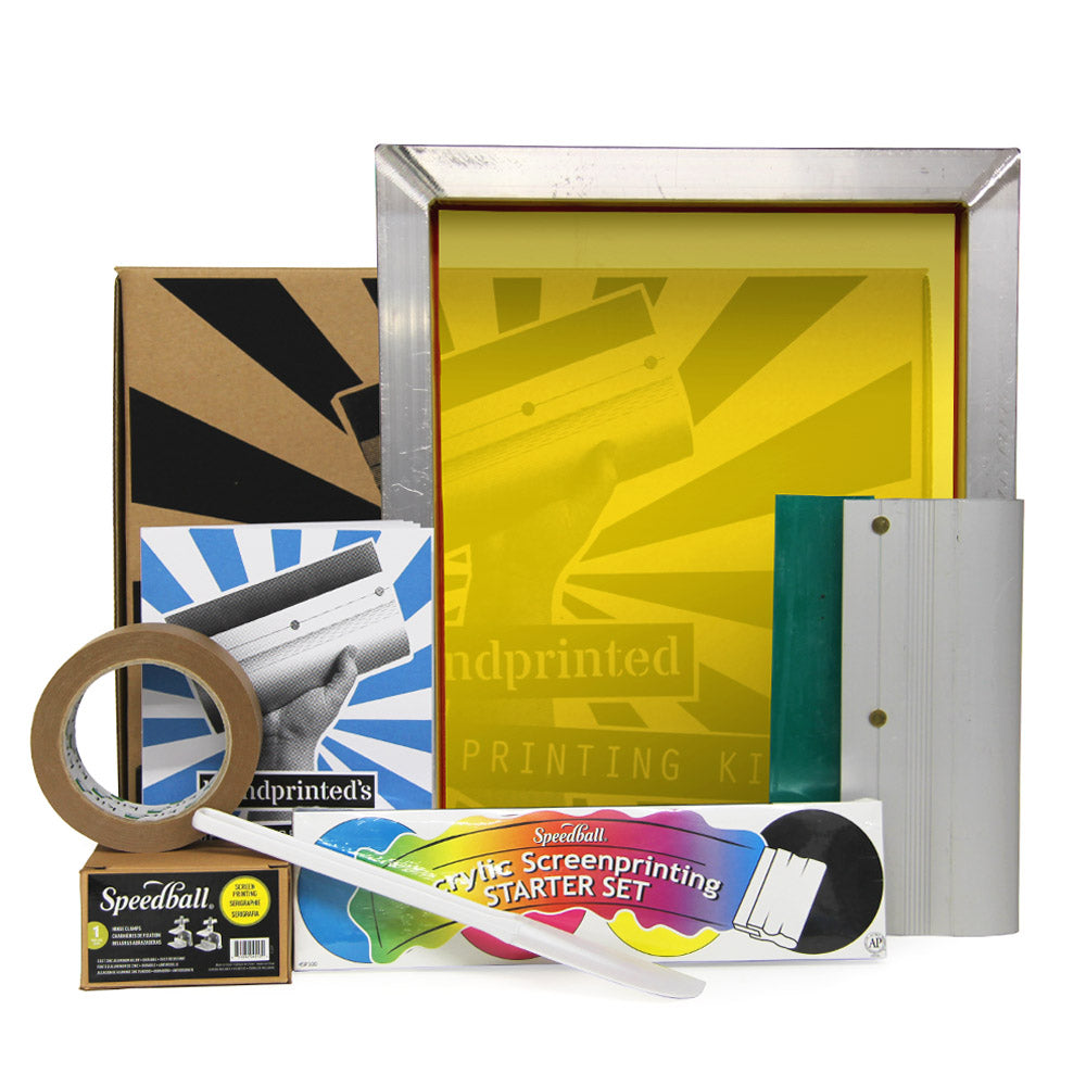 Handprinted Screen Printing Kit for Paper