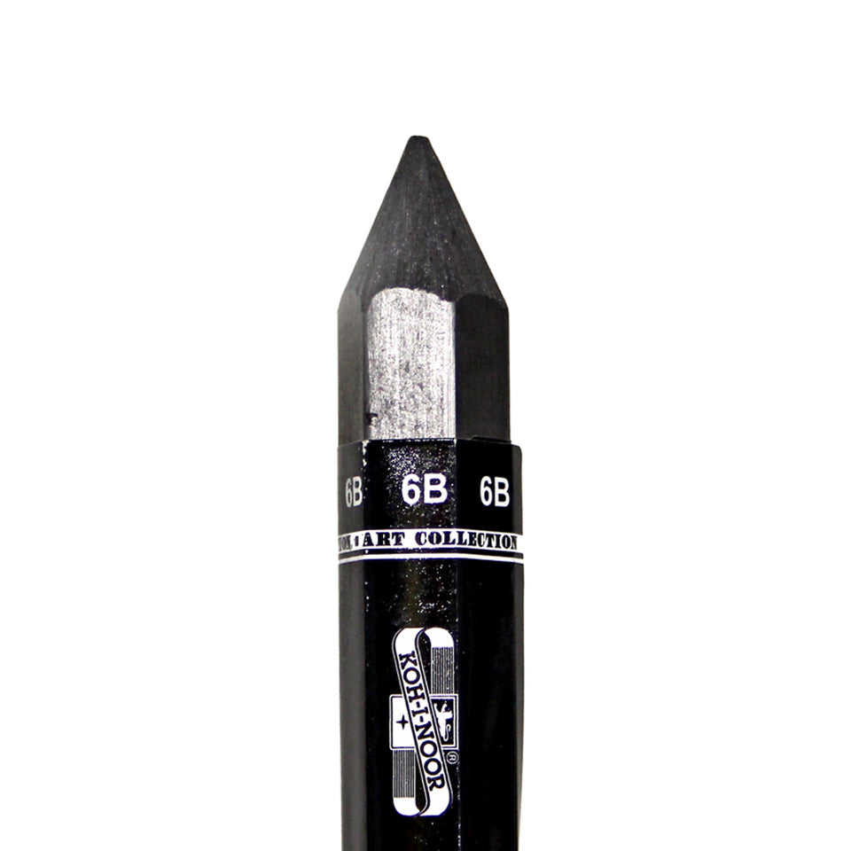 6B Chubby Hexagonal Graphite Stick